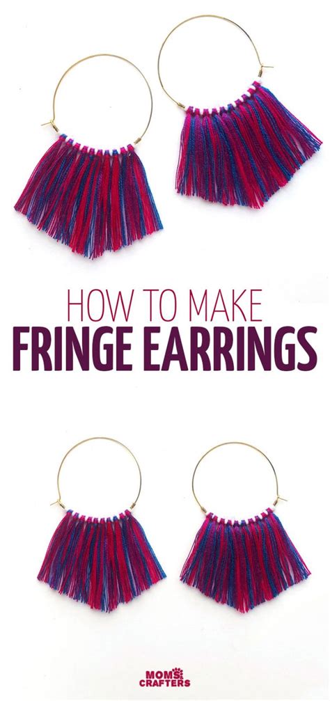 Image result for Fringe Earrings Tutorial