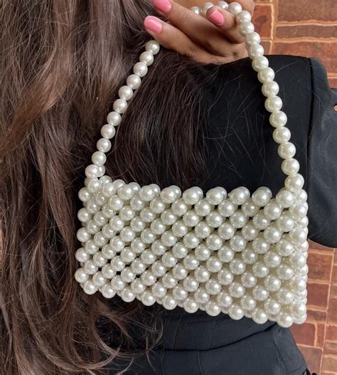Image result for Beaded Bag Tutorial Using Pearl