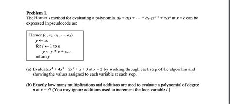 Image result for Horner's Method Numerical Analysis