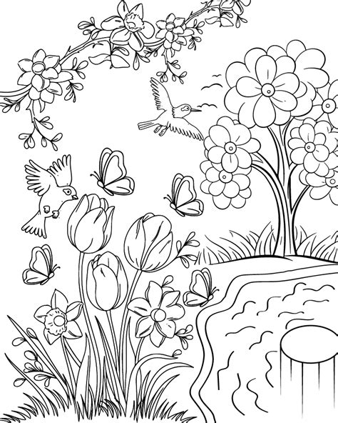 Image result for Spring Color by Number Coloring Pages