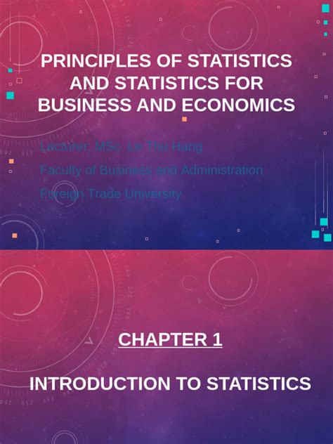 Image result for Introduction to Statistics Chapter One