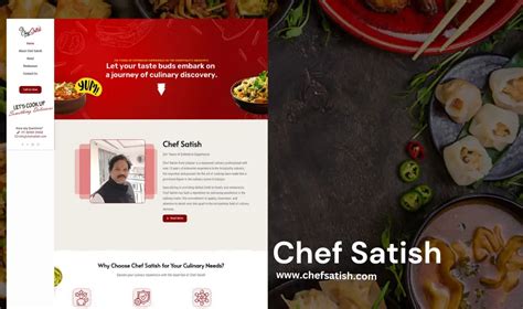 Image result for Chef Website Design
