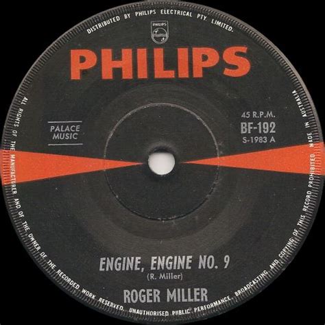Image result for Roger Miller Engine Engine 9