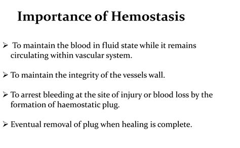 Image result for Normal Haemostasis