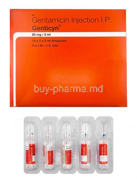Image result for Genticyn Injection