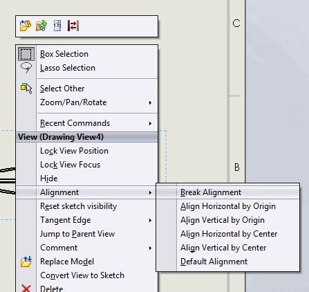 Image result for Aligned Section SolidWorks