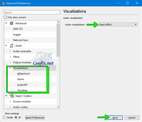 Image result for VLC Audio Visualizer