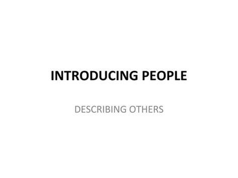 Image result for Introducing Person Design