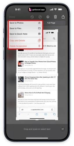 Image result for How to Do Web Capture On iOS