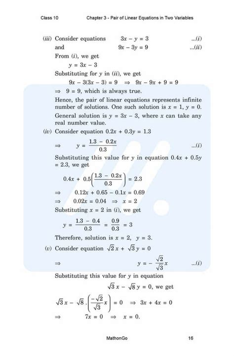Image result for Chapter 3 Maths Class 10 Examples