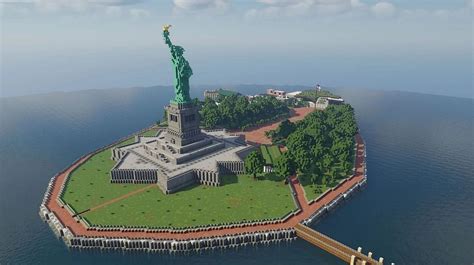 Image result for Mini Statue of Liberty Minecraft Tutorial