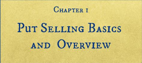 Image result for Put Selling Examples