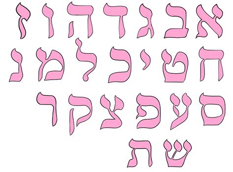 Download Hebrew, Alphabet, Judaism. Royalty-Free Stock Illustration ...