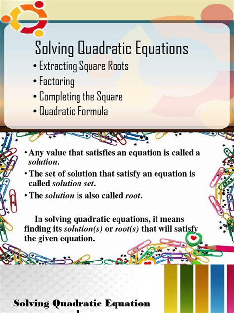 Image result for Quadratics Problem Solving