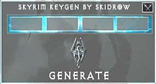 Image result for Skyrim Key Code Generator