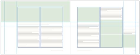 Use a layout grid in InDesign to create a dynamic book design