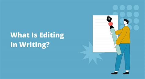 Image result for Editing in Writing