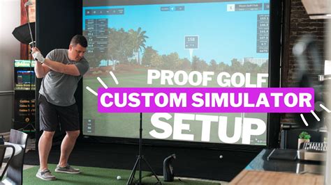 Image result for Best Golf Simulator Setup