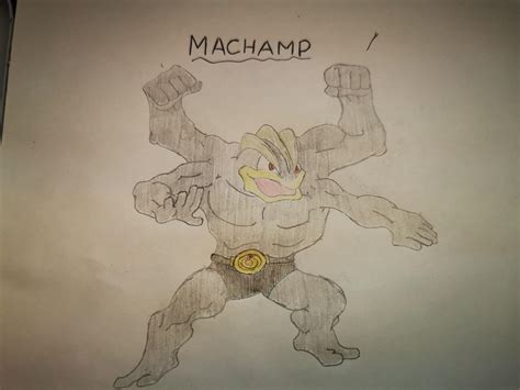 Image result for Machamp Drawing