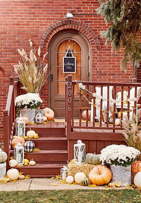 Image result for Fall Front Entry Decorating Ideas