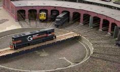 31 HO Scale Turntable Layout idei | modele, tren, miniaturi