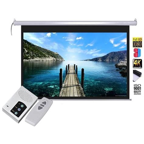 120-Inch Electric Motorised Projector Screen by Speed-X