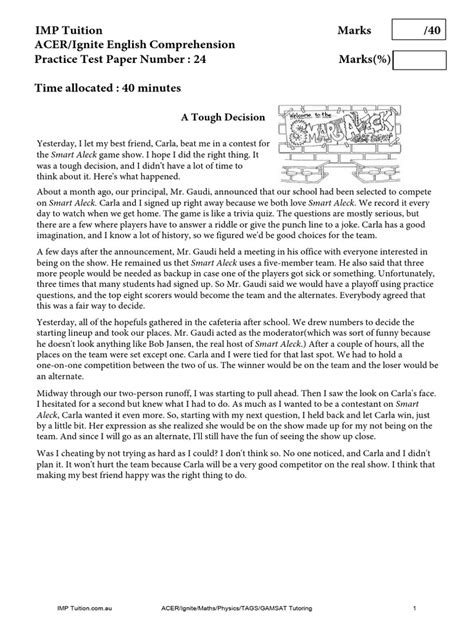 Image result for Comprehension Test Practice