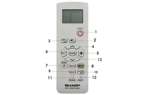 Image result for Sharp J-Tech AC Remote
