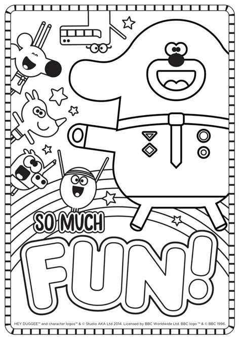 Image result for CBeebies Colouring Pages