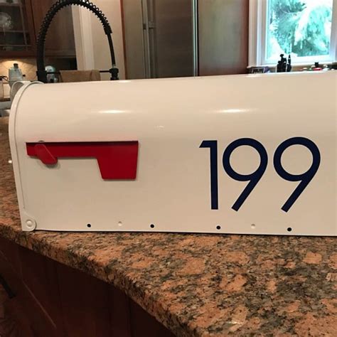 Image result for Custom Mailbox Numbers
