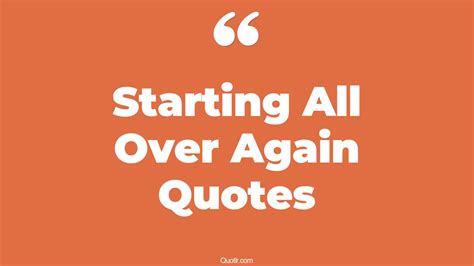Image result for Starting Over yet Again