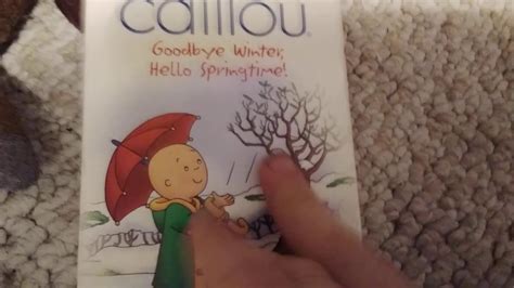 Image result for Caillou Goodbye Weather Hello Springtime