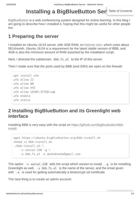 Image result for Setup BigBlueButton