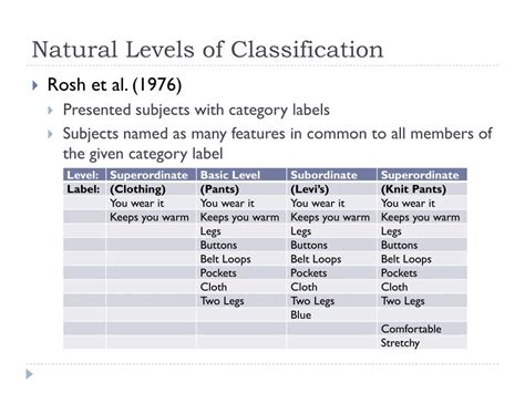 Image result for Basic Level Categorization