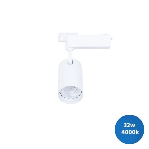 32W LED Track Light 4000k White - Project LED