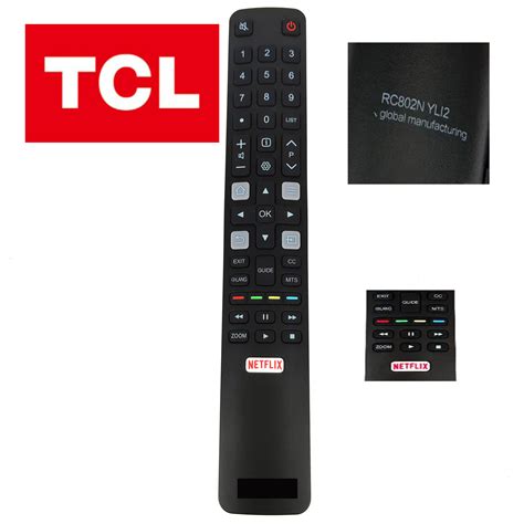 Image result for TCL Smart TV Remote Control