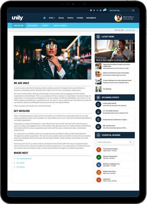 Image result for Intranet Design