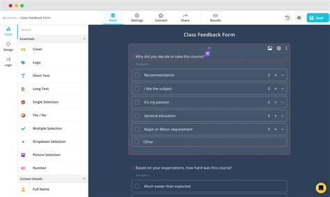 Image result for Class Feedback Form