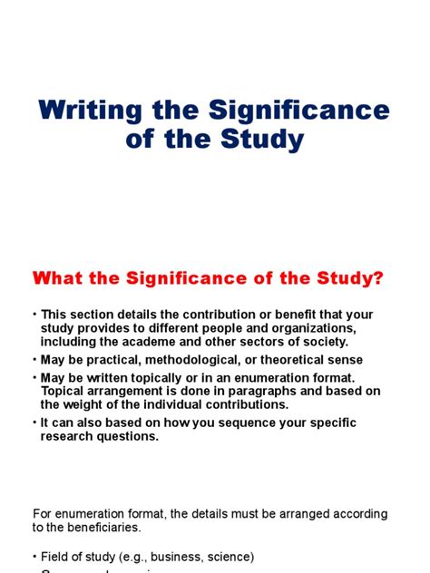 Image result for Significance of Study