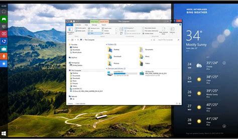 Image result for Windows 9 Taskbar