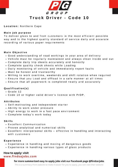 Image result for Code 10 Driver Jobs