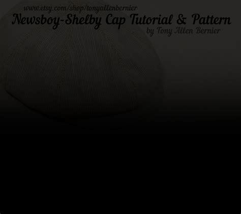 Image result for Newsboy Hat Tutorial
