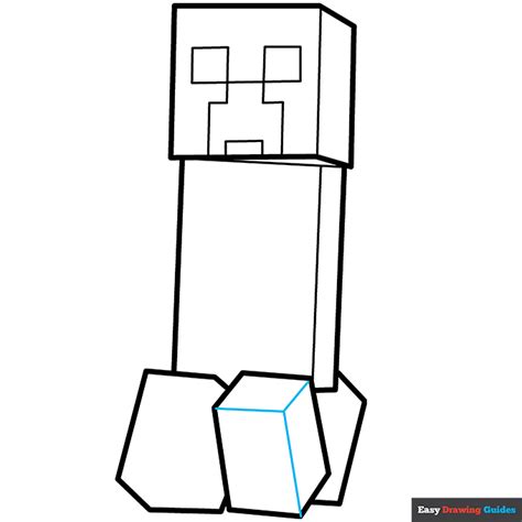 Image result for Draw Minecraft Creeper