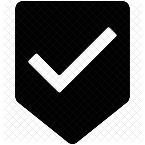 Check sign Icon - Download in Glyph Style