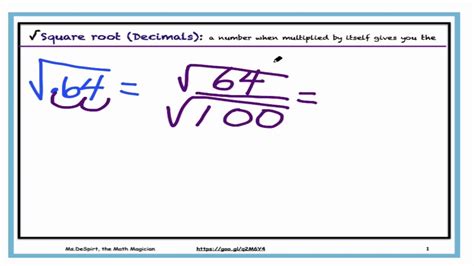 Image result for Compare Decimal Numbers with a Square Root