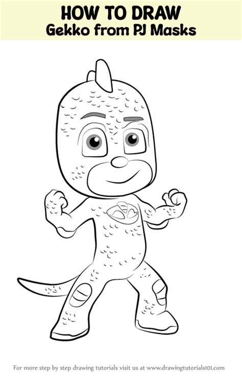 Image result for How to Draw PJ Masks Normal