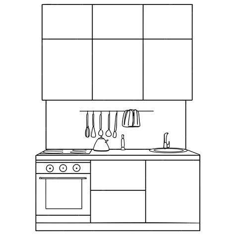 Image result for Linear Kitchen Layout