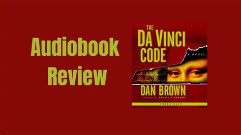 Image result for DaVinci Code Audio Summary