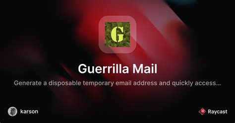 Image result for Guerrilla Mail Features