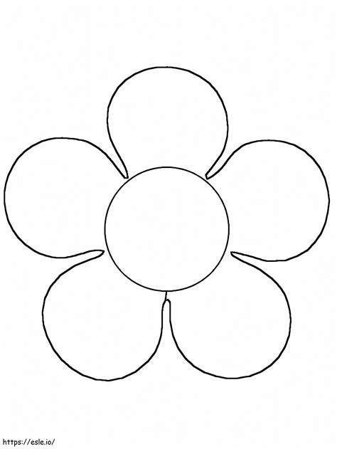 Image result for Flower Shape Coloring Pages
